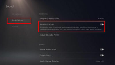 Fix PS5 Not Outputting Sounds [100% Working Fix for Beginners]