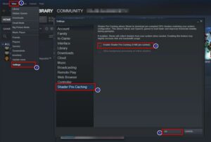 How to Disable Shader Pre-Caching in Steam [2024 Guide]
