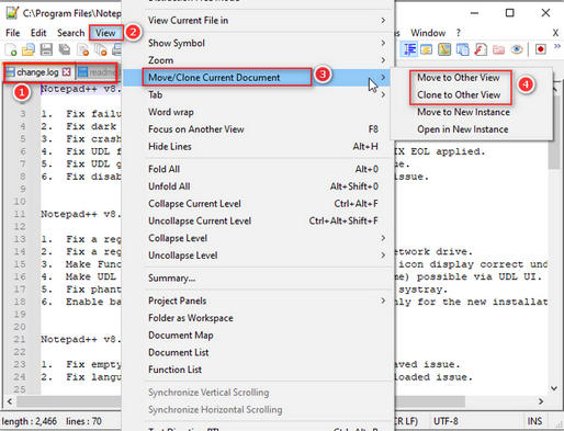 How To Display Documents Side By Side In Notepad 2023 