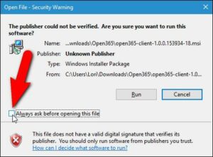 How to Fix Publisher could not be Verified Error [Solved]