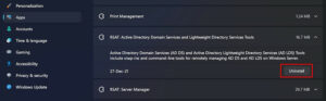 Install Active Directory Users and Computers on Windows 11