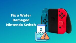 Fix a Water-Damaged Nintendo Switch [3 Repairing Techniques]