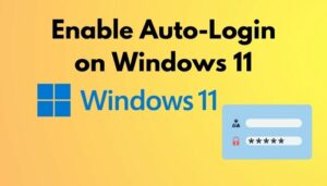 Enable Auto-Login on Windows 11 [Proven Methods 2024]