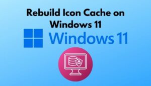 Rebuild Icon Cache on Windows 11 [Tested Methods 2024]