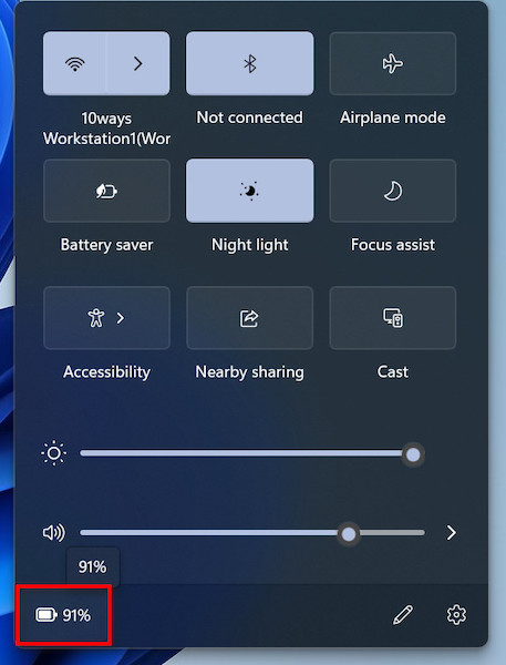 How to Show Battery Percentage on Windows 11 Laptop [Tested 2023]