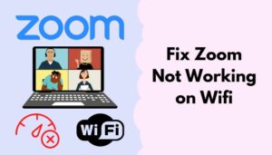Fix Zoom Not Working on Wifi [3 Minute Fix 2024]
