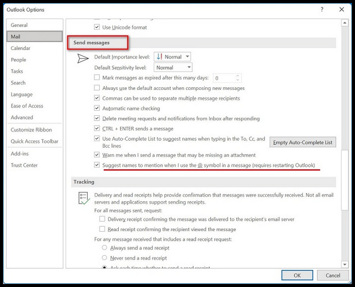 Fix Outlook Mentions Not Working [SOLVED 2023]
