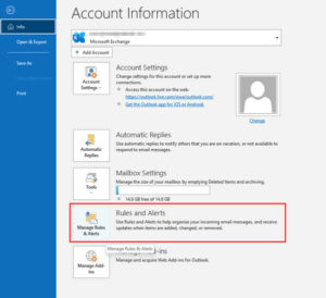 [Fix] Outlook Rules Not Working after Migration to Office 365