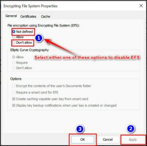 5 Quick Ways to Disable Windows File Encryption (EFS) [2024]