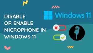 4 Ways to Disable or Enable Microphone in Windows 11 [2024]