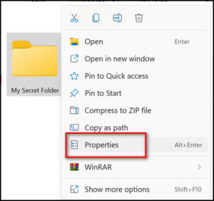 Create Invisible Folders in Windows 11 [3Ways to Hide Files]