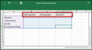 Create a Gantt Chart in Microsoft Word [Complete Guide 2024]