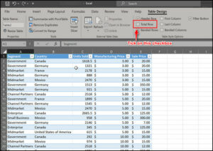 How to Add Total Row in an Excel Table [3 Quick Ways 2024]