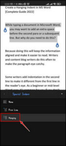 Create a Hanging Indent in MS Word [Complete Guide 2024]