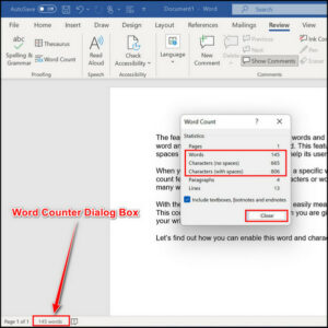 How to Check Word & Character Count in Microsoft Word [2024]