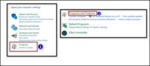 Open Programs and Features in Windows 10 [The Fastest Way]