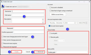Enable Local Users and Groups Management in Windows 11