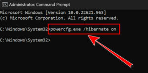 Enable or Disable Hibernate on Windows 11 [4 Absolute Ways]