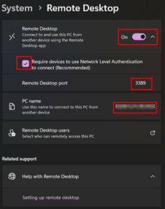 Enable Remote Desktop in Windows 11 [Access PC Remotely]