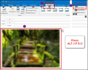 Add Border Around A Picture in Outlook [Make It Look Better]