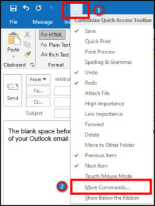 Change Margins in Outlook Email [The Quickest Way to Do It]