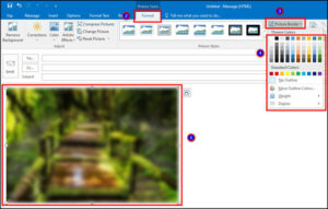 Add Border Around A Picture in Outlook [Make It Look Better]