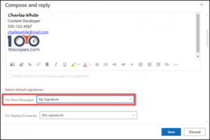 Automatically Add Signature in Outlook [For All OS 2024]