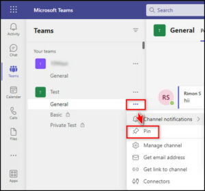 Pin And Unpin In Microsoft Teams [Use To Boost Productivity]