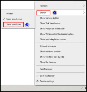How to Enable Search Bar in Windows 10 [Easy Way to Turn On]