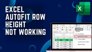 Excel Autofit Row Height Not Working [Tested Solutions 2024]