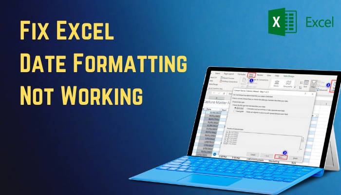 Fix Excel Date Formatting Not Working Quick Ways To Restore 