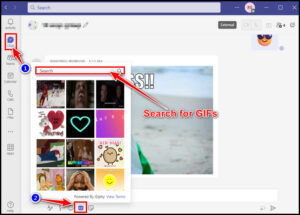Add GIFs to Microsoft Teams Chat [Blend Fun to the Chatbox]