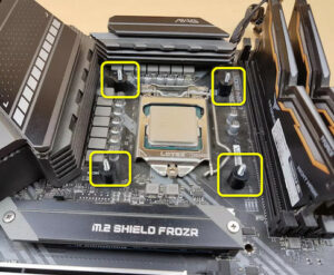 Install CPU Cooler Without Removing Motherboard [Easy Mount]