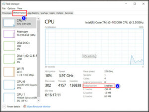 How to Enable CPU Virtualization [Improve Core Utilization]