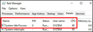 System Idle Process High CPU Usage [Know the Reason 2024]