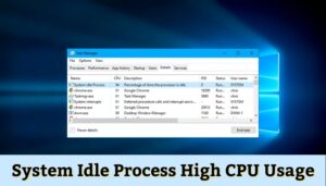 System Idle Process High CPU Usage [Know the Reason 2024]