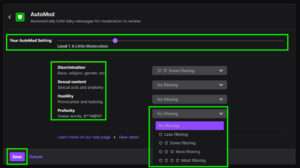 Twitch TV: Configure Automod on Twitch Chat [Setup Guide 2024]