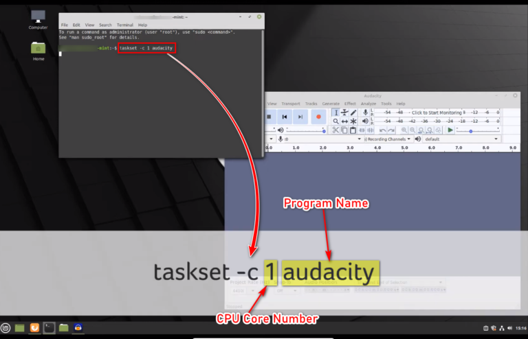 Set Processor Affinity on Linux with Taskset [Utilize CPU]
