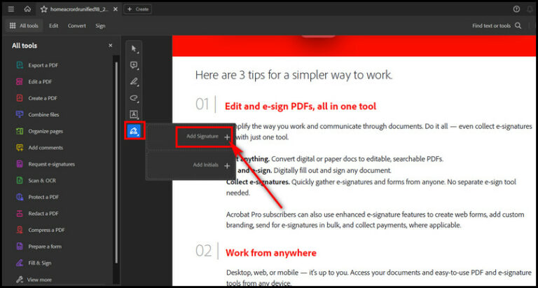 How to Sign a PDF File [Sign Documents Electronically]