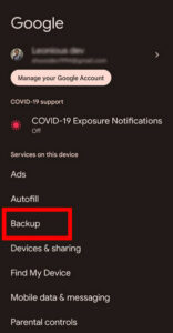 How to Backup/Restore Android Phone Using Google One