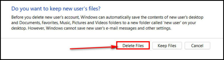 Remove Microsoft Administrator Account from Windows 11