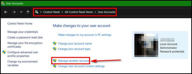 Remove Microsoft Administrator Account from Windows 11