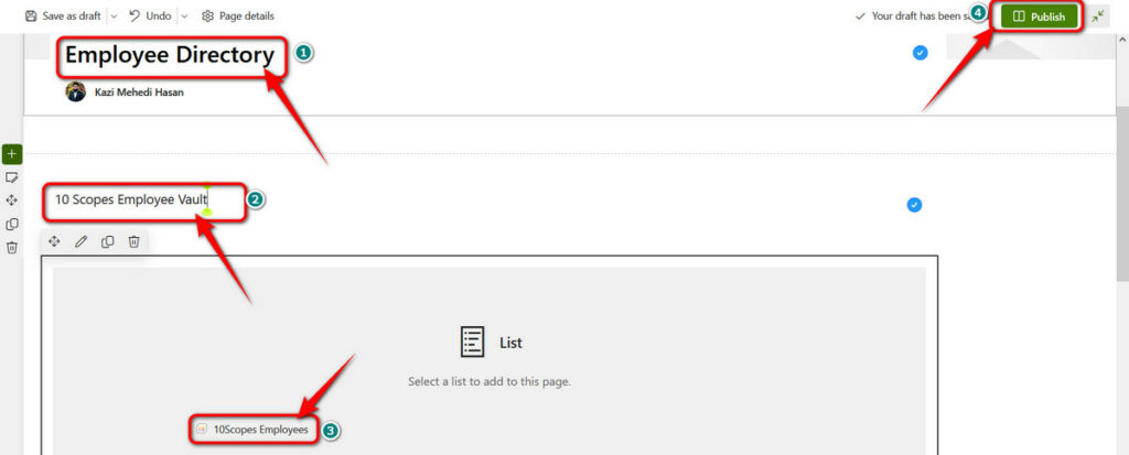 Create SharePoint Employee Directory: Find Staffs Quickly