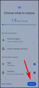 How to Backup/Restore Android Phone Using Google One
