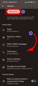 How to Backup/Restore Android Phone Using Google One