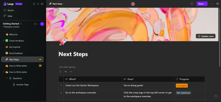 Microsoft Loop vs Notion [How the Features Stacks up]