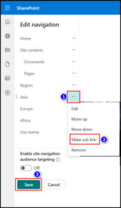 Create Dropdown Menu in SharePoint [Redefine Navigation]