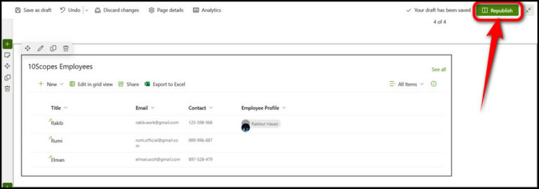Create SharePoint Employee Directory: Find Staffs Quickly