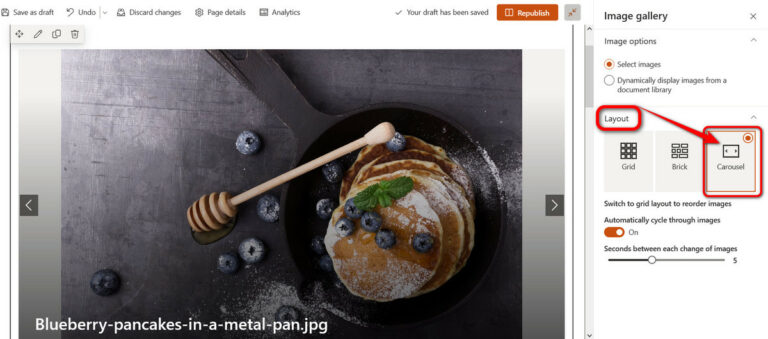 Add Slideshow to SharePoint Site [Scrap Dull Layout]