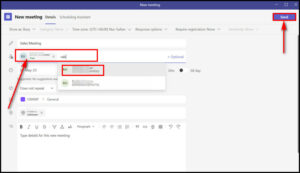 Send a Microsoft Teams Meeting Invite [Create & Share]